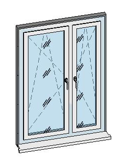 Bim library of window families in RFA format.